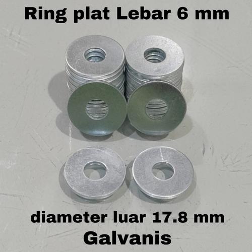 Jual Ring plat 6mm Lebar & Tebal Galvanis / Ring plat lebar - Jakarta ...