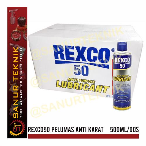 Jual REXCO50 / REXCO 50 MULTI PURPOSE LUBRICANT 500 ml (500ml) PER DOS ...