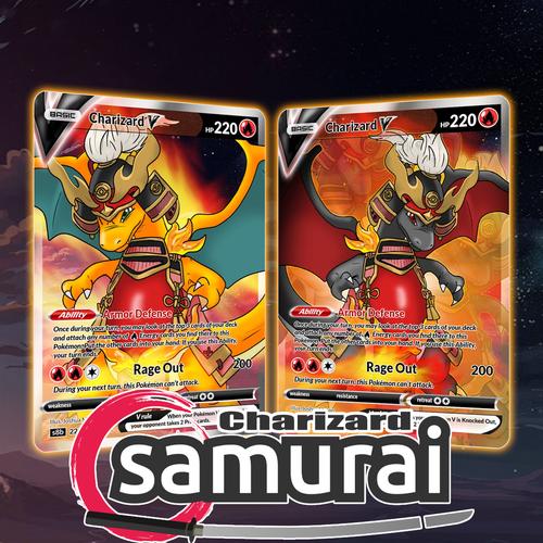Jual KARTU POKEMON TCG HOLOGRAM ENGLISH VERSION SAMURAI CHARIZARD - Kab ...