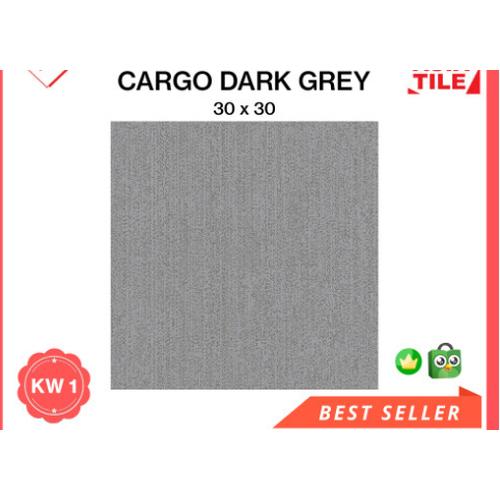 Jual KERAMIK LANTAI PLATINUM 30x30 MATT KW-A MATT CARGO SERIES - DARK ...