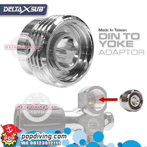 Jual Spare part tank valve kepala tabung selam amscud scuba - Adaptor ...