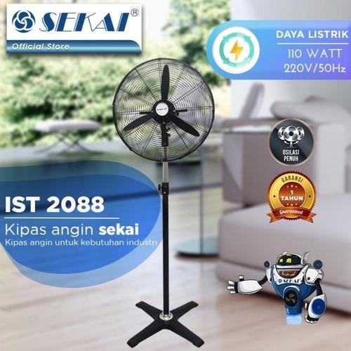 Jual Gojek Only^ Sekai Stand Industrial Fan Kipas Angin Berdiri ...