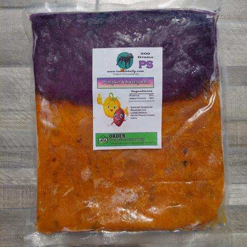 Jual Pumpkin & Sweet Potato Puree - Dog Cooked Food Makanan Anjing ...