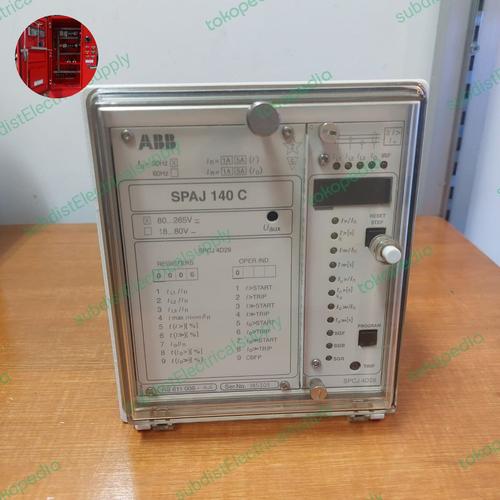 Jual NEW ABB SPAJ 140c Differential Relay Transmitter Transducer Meter ...