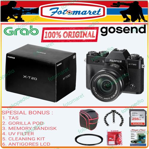 Promo FUJIFILM X-T20 KIT 16-50mm XC / Kamera Fujifilm XT20 Kit 16-50MM ...