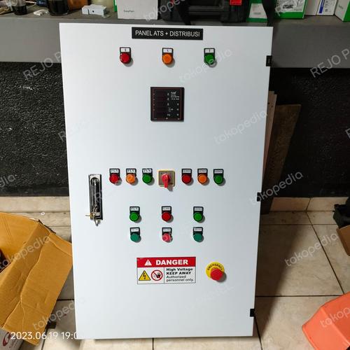 Jual panel ATS 3200vA cos motorized socomec 63a 4pole 3p - mccb 3p 50A ...