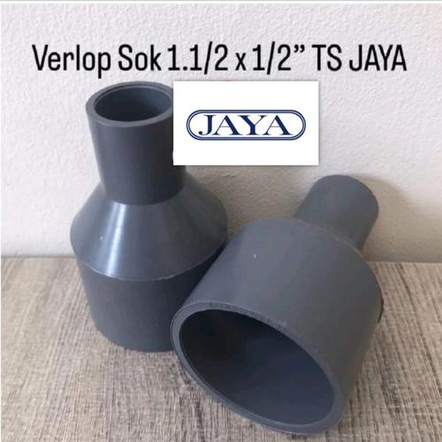 Jual Reducer sok 1 1/2" x 1/2" inch JAYA Verlop Sock vlok shock overlop ...