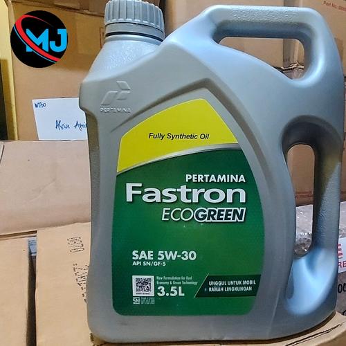 Jual OLI PERTAMINA FASTRON ECO GREEN SAE 5w-30 -3,5 Liter - Jakarta ...