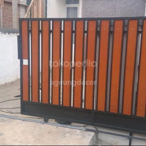 Jual pagar grc minimalis / motif kayu - Kota Tangerang Selatan ...
