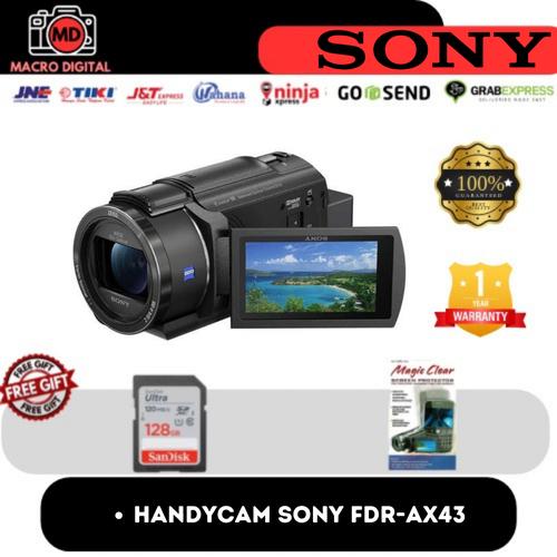 Jual HANDYCAM SONY FDR-AX43 4K CAMCORDER / SONY FDR-AX43 / SONY AX43 ...