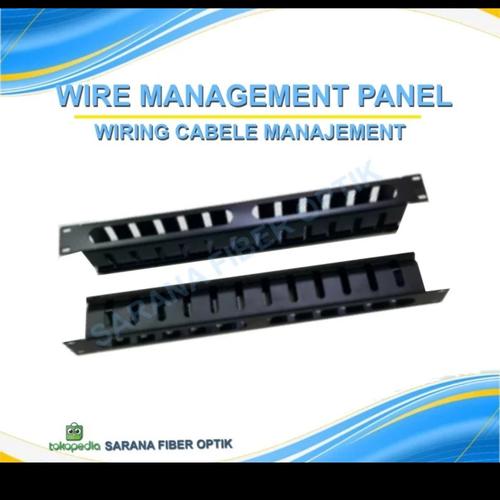 Jual WIRE MANAGEMENT PANEL/ WIRING CABELE MANAGEMENT - Jakarta Utara ...