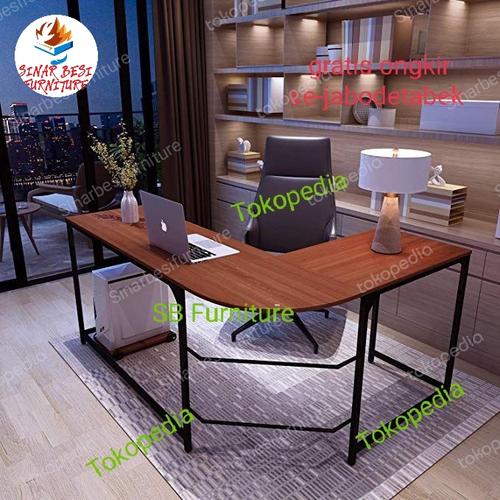 Jual meja kerja leter l kantor - Kota Tangerang - Sinarbesifurniture ...