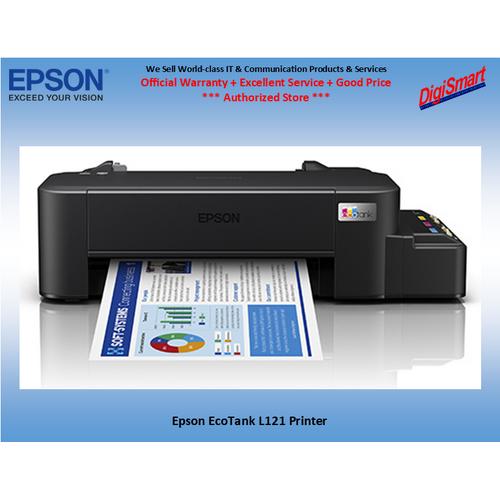 Jual Printer Epson EcoTank L121 A4 Ink Tank Color #GaransiResmiAsli ...