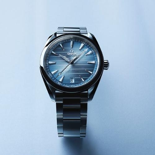 Jual Jam Tangan Omega Aqua Terra SUMMER BLUE GRADIENT 41 MM 75TH ...