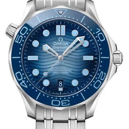 Jual Jam Tangan Omega Seamaster Diver GRADIENT SUMMER BLUE 75TH ...