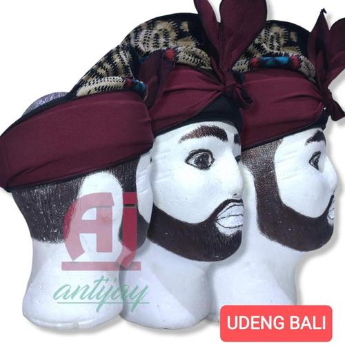 Jual Udeng bali jadi topi khas adat daerah ukuran kepala pria dewasa ...