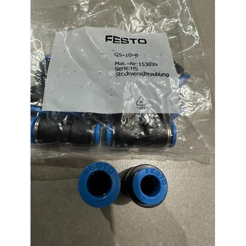 Jual QS-10-8 FESTO PUSH IN FITTING QS 10-8 STRAIGHT REDUCER - Kab. Tangerang - FITTING PNEUMATIC ...