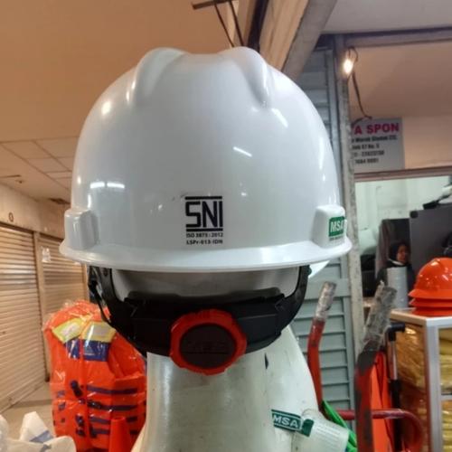 Jual HELM SAFETY PROYEK V-GRAD MSA LOKAL + FASTRACK - PUTIH - Jakarta ...