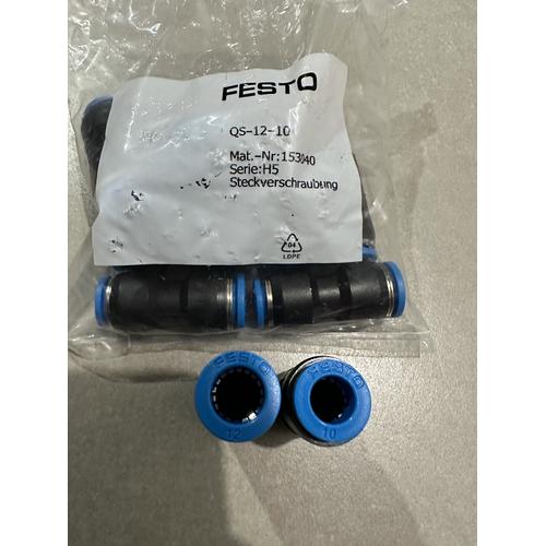 Jual QS-12-10 FESTO PUSH IN FITTING QS 12-10 STRAIGHT REDUCER - Kab. Tangerang - FITTING ...
