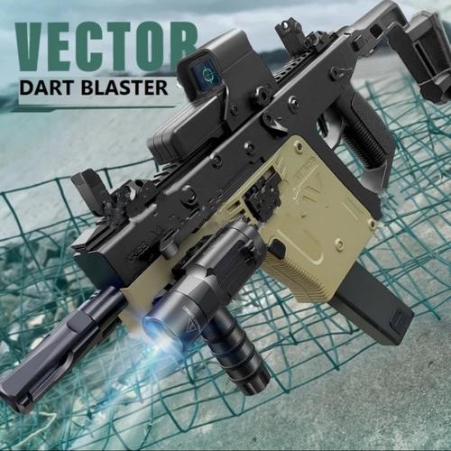 Jual KRISS Vector SV Nerfty SMG Foam Dart Blaster with Shooting ...