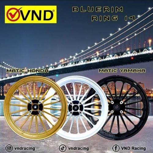 Jual Velg Racing Vnd Bluerim Ring 14 Palang 18 Ukuran 185 215 Beat ...
