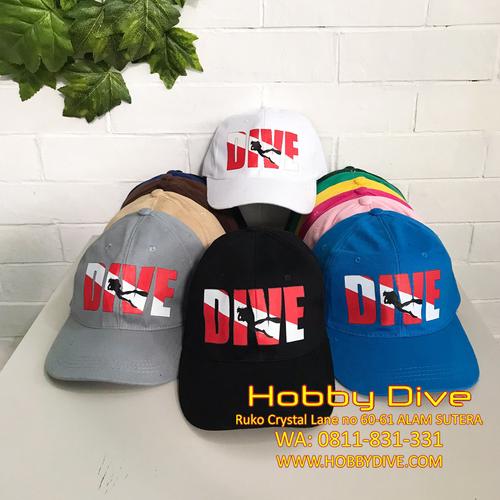 Jual Topi Scuba Dive Flag Scuba Diving Baseball Cap HD-431 - Kota ...