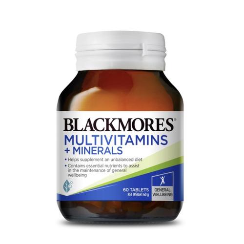 Jual BLACKMORES MULTIVITAMINS + MINERALS 60 TABLET - Kota Tangerang Selatan - HYMOSE | Tokopedia