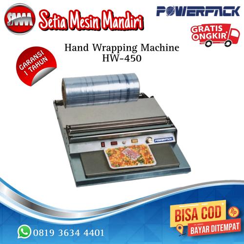 Jual Hand Wrapping Mesin Plastik Wrapping HW-450 POWERPACK - Jakarta ...