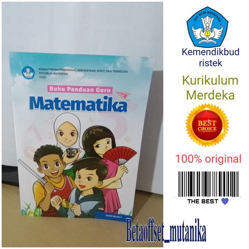 Jual Buku panduan guru kelas 5 sd matematika kurikulum merdeka - Kota Depok - BetaOffsetjkt ...