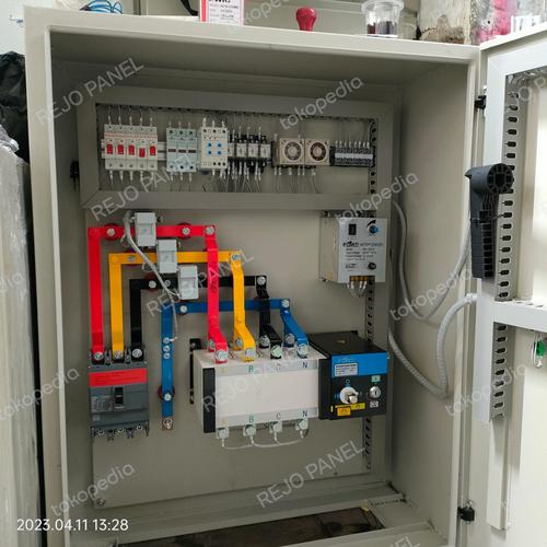 Jual panel ats pln genset - cos motorized 250A 4p - mccb 3p 250a ...