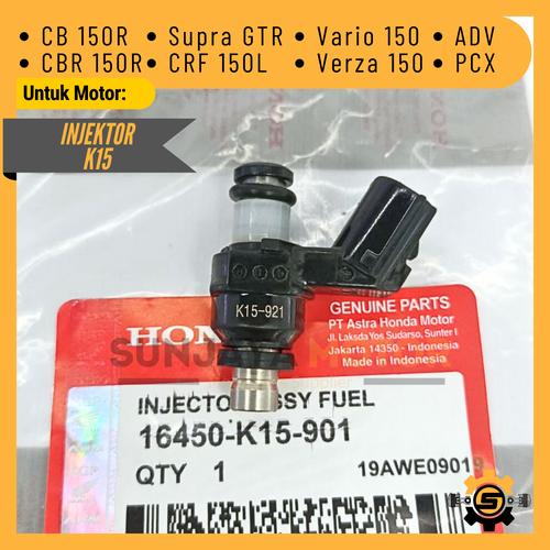 Jual Injektor K15 Injector Honda CB150R CBR150R Verza Supra GTR Vario ...