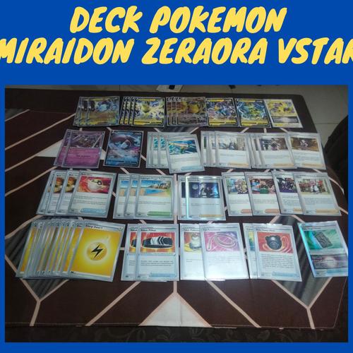 Jual Deck Miraidon Ex Zeraora Vstar - Kab. Deli Serdang - Aragi Station ...
