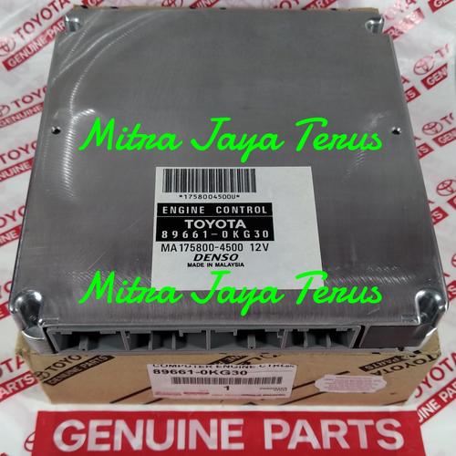 Jual 89661-0KG30 ECU Innova/Fortuner Diesel Matic Computer Komputer ...