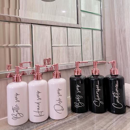 Jual BOTOL HITAM PUTIH N28 500ML SILVER EDISI LONGPIPE AESTEHTIC SABUN ...