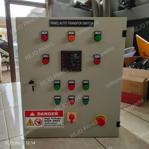 Jual panel ATS 25kva 3phase komplit - timer H3CRA8 - RELAY MY2 220VAC ...