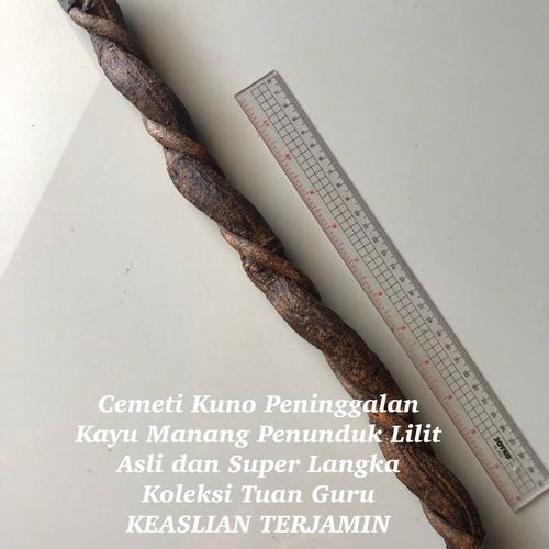 Jual Cemeti Kuno Kayu Manang Penunduk Lilit Asli Peninggalan - Kab ...