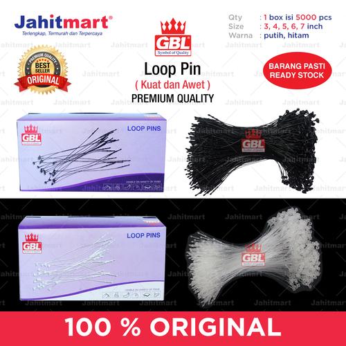 Jual LOOP PIN / LOOPIN / STRING PIN / STRINGPIN MERK "GBL" ISI 5.000 ...