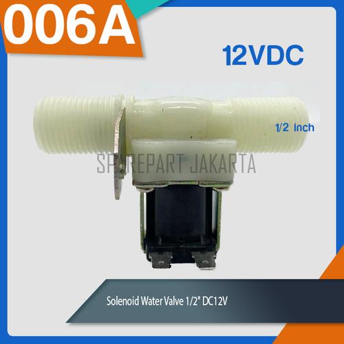 Jual Solenoid selenoid water valve pneumatic pressure DC 12V (WSL-006A) - Kab. Tangerang ...