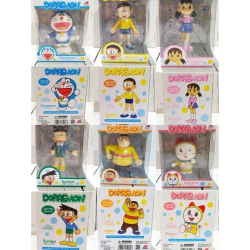 Jual Mainan Anak Miniatur Figure Kartun Karakter Doraemon Dorami Suneo ...