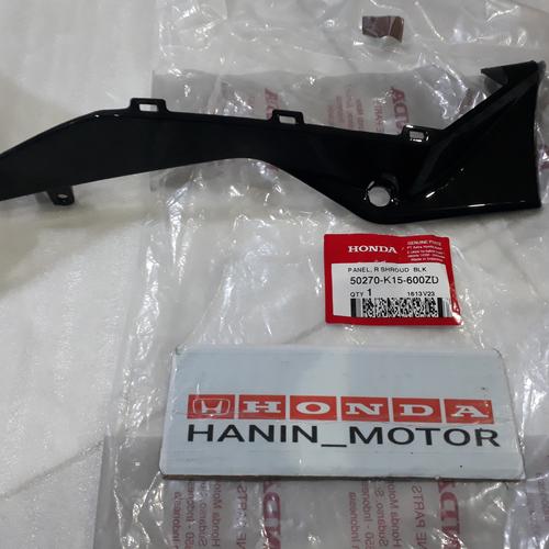 Jual Cover Kupingan Kanan Panel R Shroud Hitam Kilap New CB150R ...