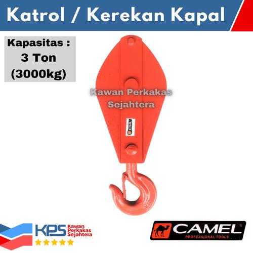 Jual CAMEL Katrol Kapal 3 Ton (3000 kg) | Kerekan Timba Sumur Alat Angkut - Jakarta Barat ...