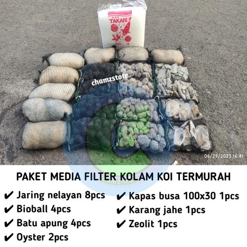Promo paket media filter kolam koi siap pakai / media filter kolam koi - Jakarta Timur ...
