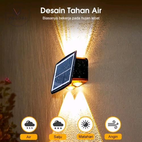 Jual Lampu Outdoor Dinding 4 Arah Solar Cell Led Sensor - Jakarta Pusat ...