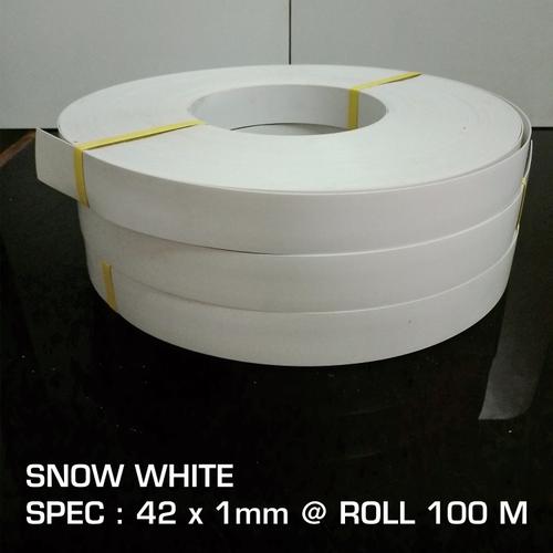 Jual PVC EDGING SNOW WHITE 42mm x 1mm - 1 roll - Jakarta Barat ...