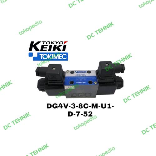 Jual Directional Control Valve TOKIMEC TOKYO KEIKI DG4V-3-8C-M-U1-D-7-52 - Jakarta Barat - DC ...