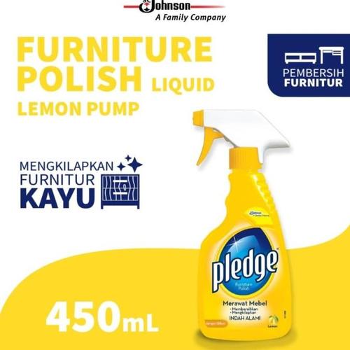 Jual Pledge Liquid 450Ml Perawatan Furniture kayu / meja / bangku ...