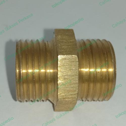 Jual DOUBLE NEPEL BRASS KUNINGAN 1x1 DRAT LUAR - Jakarta Barat - CAHAYA SUKSES PERKASA | Tokopedia