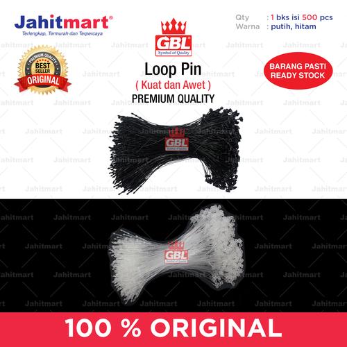 Jual LOOP PIN / LOOPIN / STRING PIN / STRINGPIN MERK "GBL" ISI 500 PCS ...