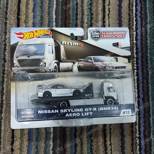 Jual Hot Wheels Team Transport Nissan Skyline R34 Nismo GT-R (BNR34 ...