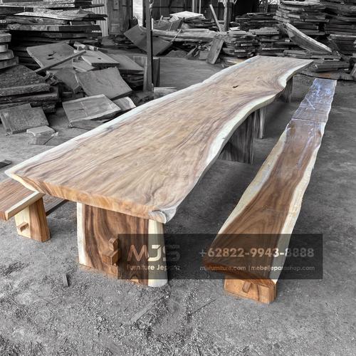 Jual Meja Kayu Solid Panjang 8 meter meja meeting meja besar - Kab ...